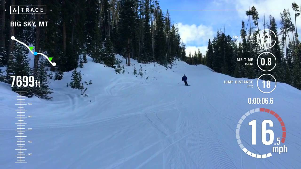 Trace: Skiing - Brett Gustman at Big Sky - YouTube
