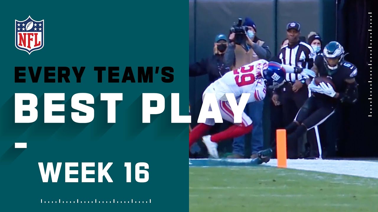 Every Team's Best Play from Week 16 | NFL 2021 Highlights - YouTube