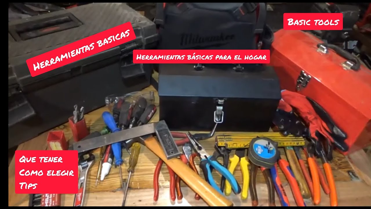 Cómo elegir herramientas básicas para el hogar - YouTube