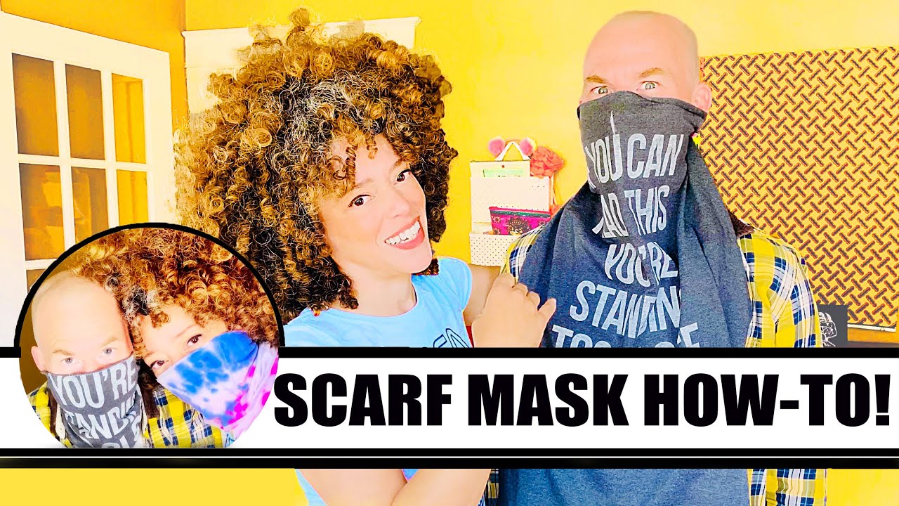 GAITER SCARF MASK PATTERN & HOW TO: By Request! - YouTube