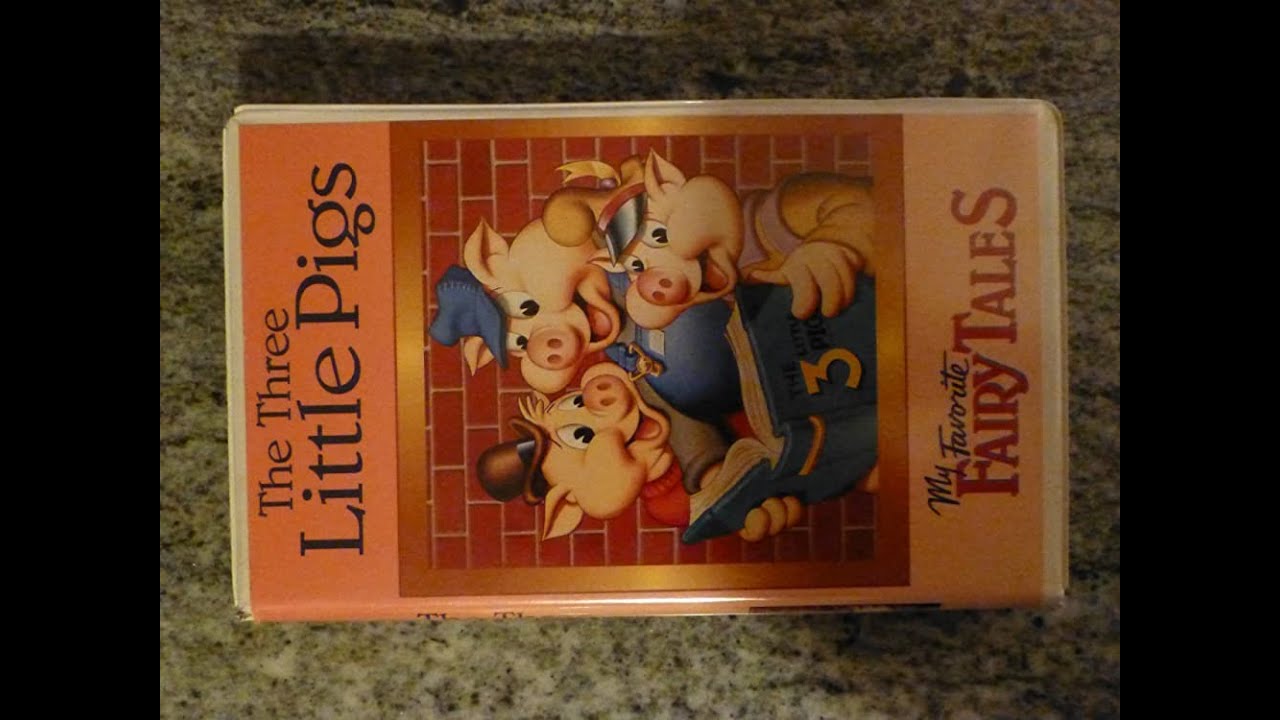 Opening to My Favorite Fairy Tales: The Three Little Pigs 1995 VHS ...