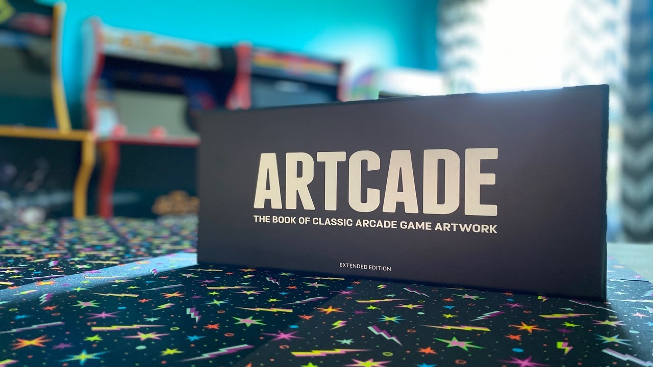 ARTCADE Extended Edition - The Book of Classic Arcade Artwork - YouTube