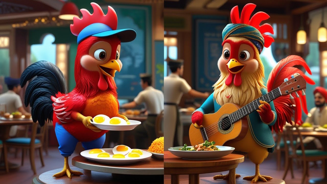 Toot Batoot ke Do Murghay 🐓 Kalu Madari Aaya 🐻 | Hindi Rhymes for Kids ...