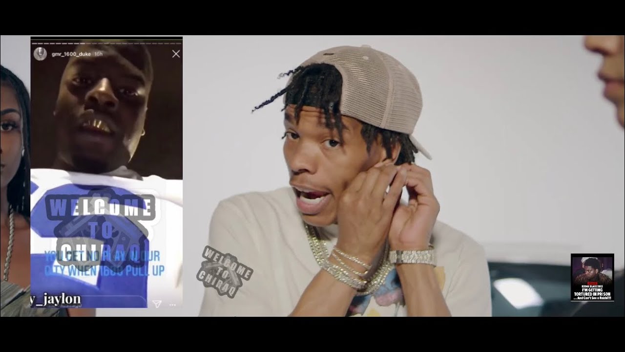 Lil Baby & No Capp Start!? A “GANG WAR” IG LIVE (1600 an 4PF Goons ...