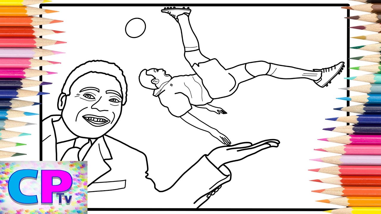 Pele/Legendary Football Player/Pele Coloring Pages/Elektronomia x Stahl ...