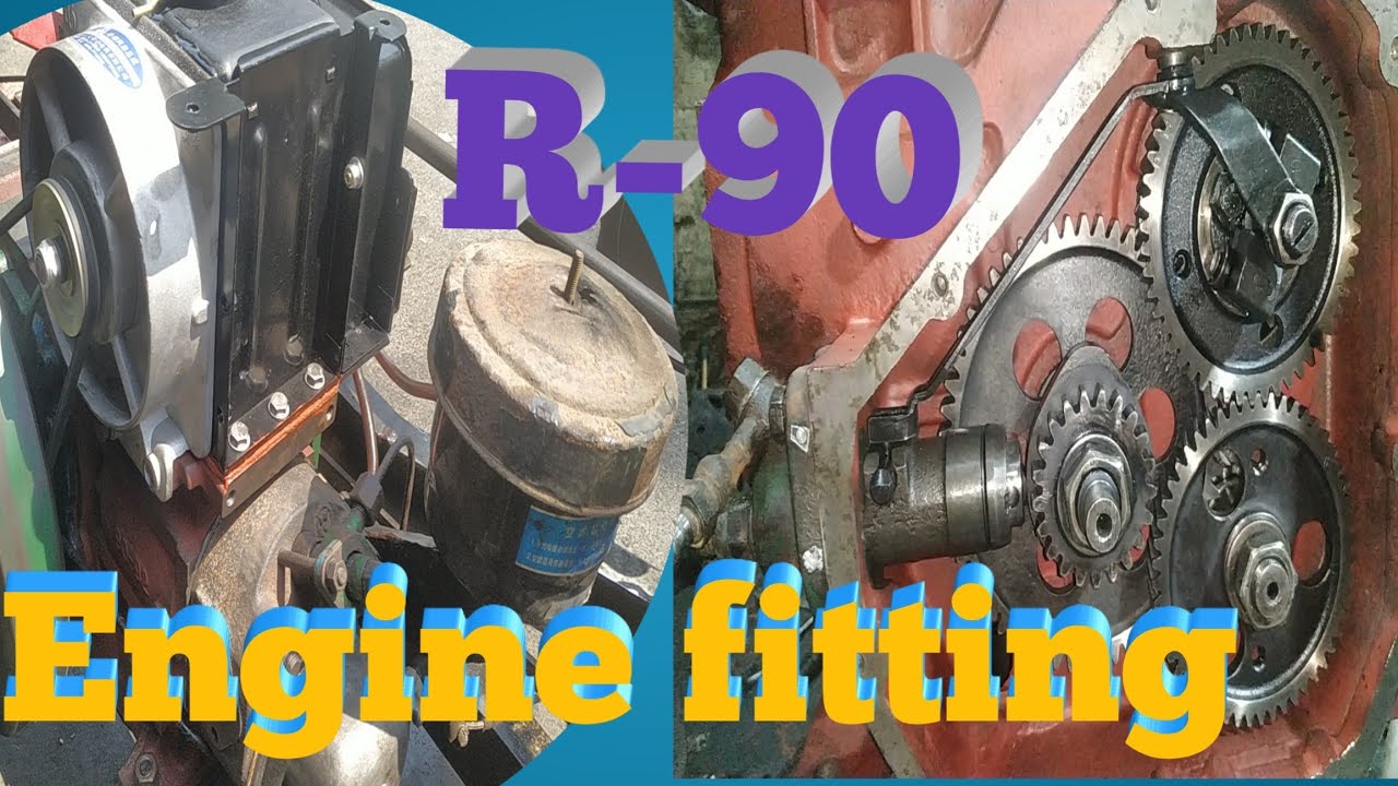 Engine repair. | 90 engine full fitting ( part-1) - YouTube