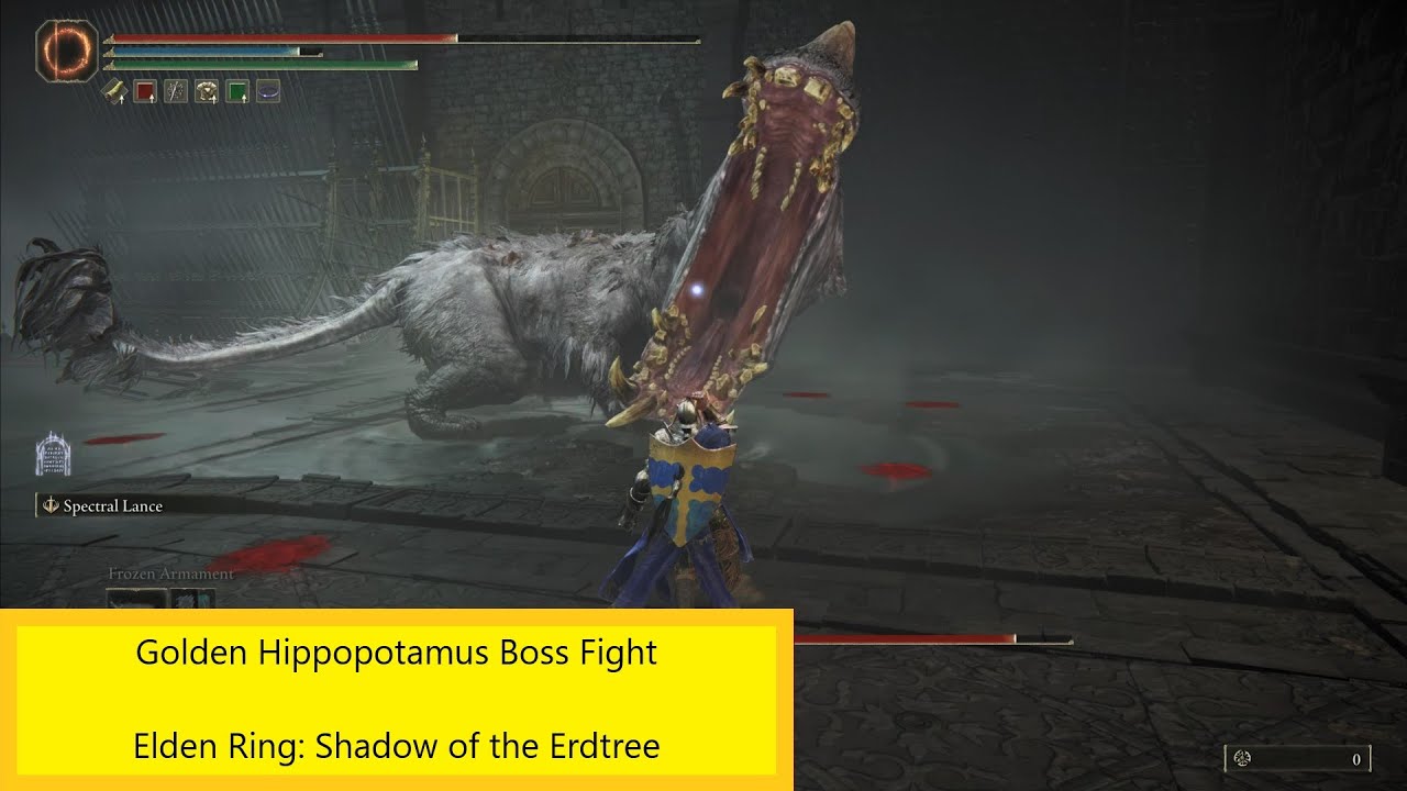 Golden Hippopotamus Boss Fight - Elden Ring: Shadow of the Erdtree (4k ...