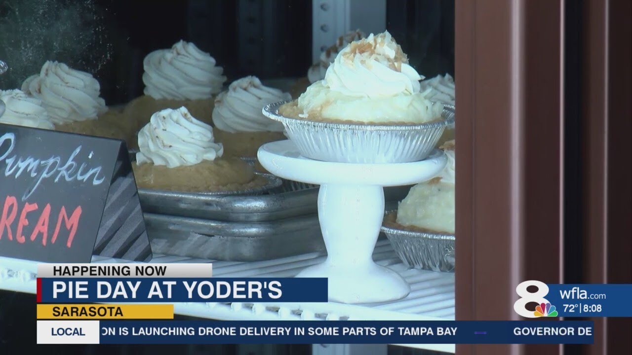 Thousands of pies prepped for Yoder's Thanksgiving pie pick-up day ...