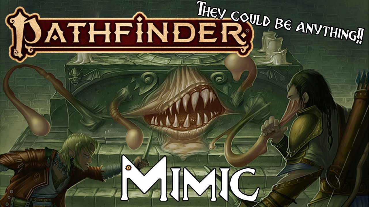 Pathfinder Lore- 5 Minute Monsters- Mimics! - YouTube