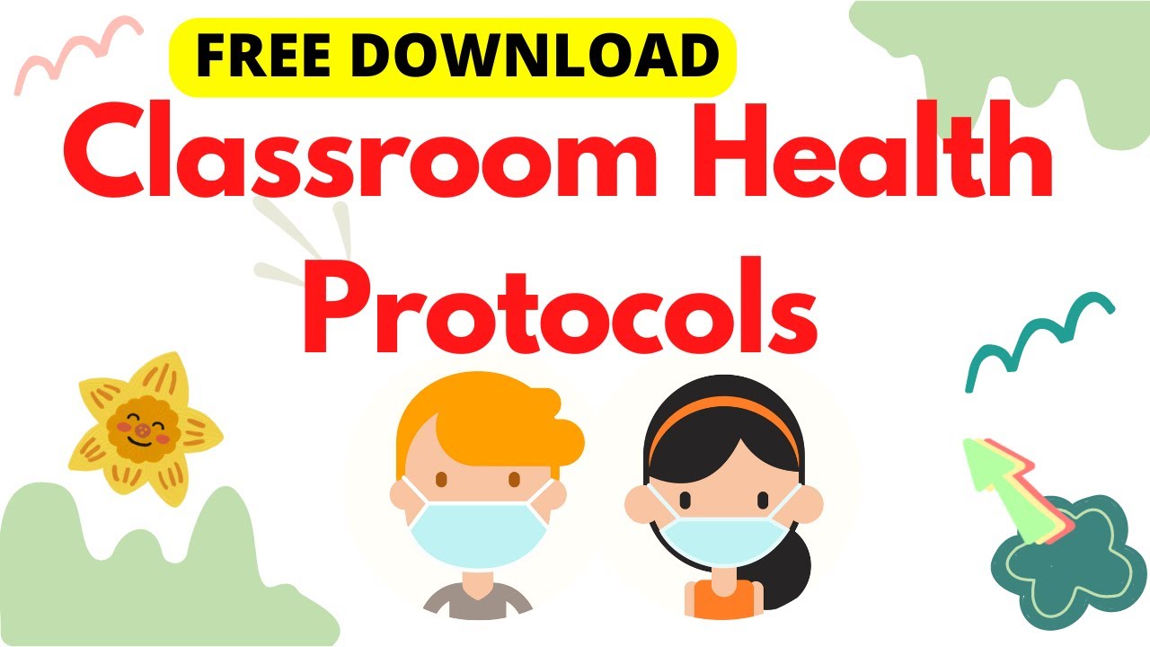 Health Protocols Classroom Poster - YouTube