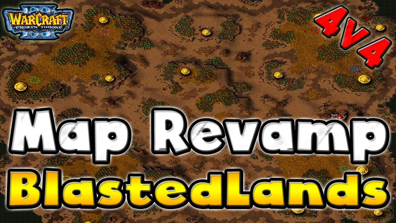 Warcraft 3 - Map Review | Blasted Lands - YouTube