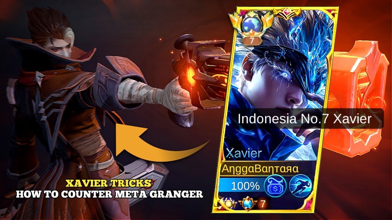 XAVIER TRICKS HOW TO COUNTER META GRANGER🔥 | XAVIER GOJO SATORU BEST 1 ...