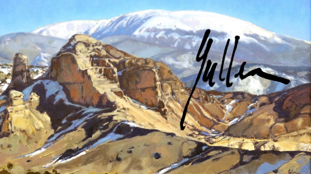 Bill Gallen: The Paintings of "My West" | Artist Insights - YouTube