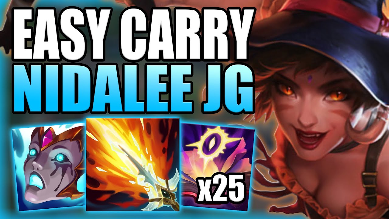 THIS IS HOW YOU CAN EASILY CARRY SOLO Q GAMES WITH NIDALEE JUNGLE ...
