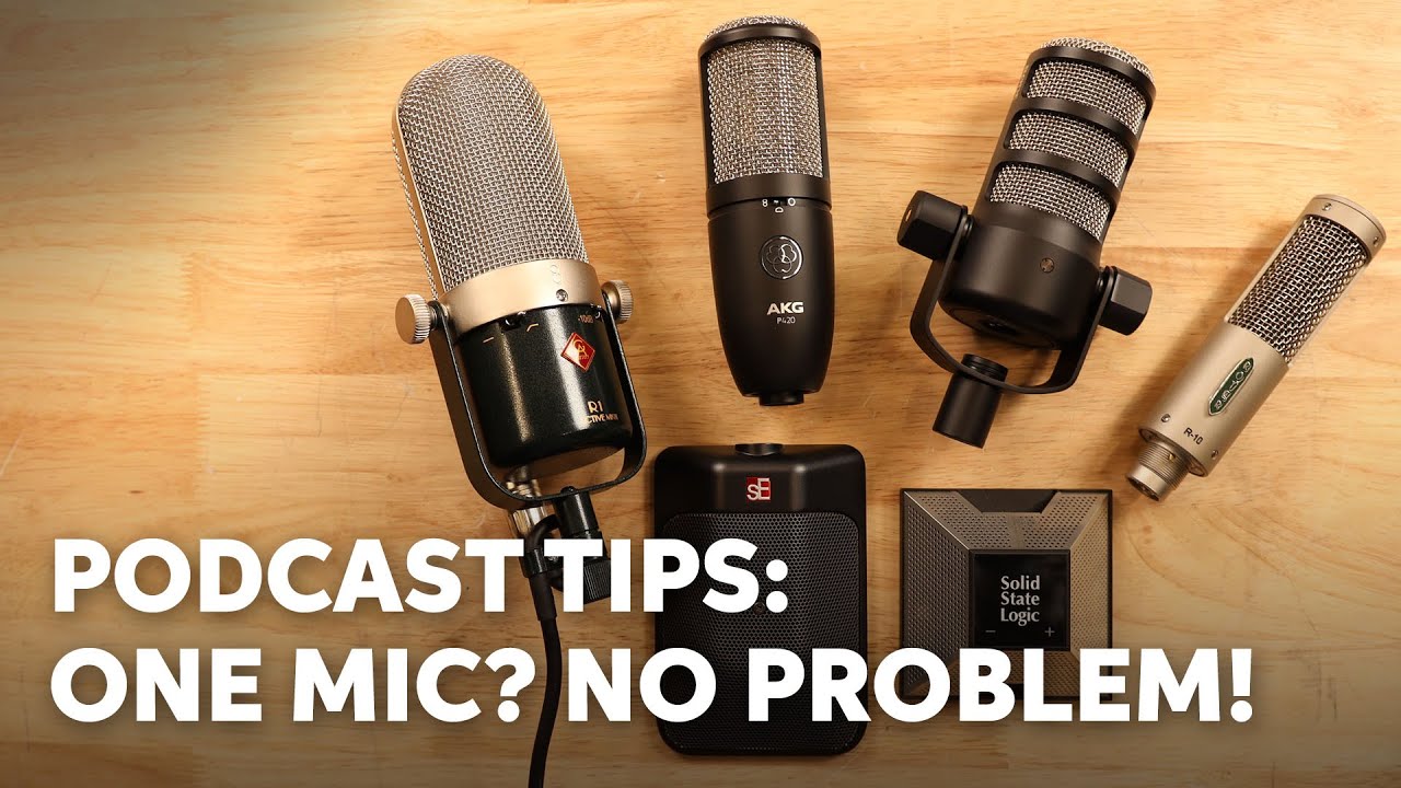 How To Record Two Podcasters with One Mic - YouTube