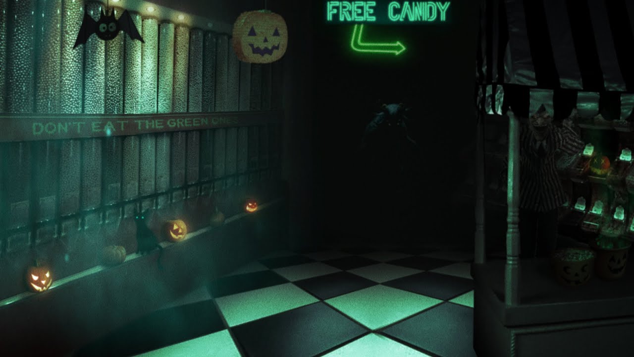 Creepy Candy Store ASMR Ambience | indie horror game inspired - YouTube
