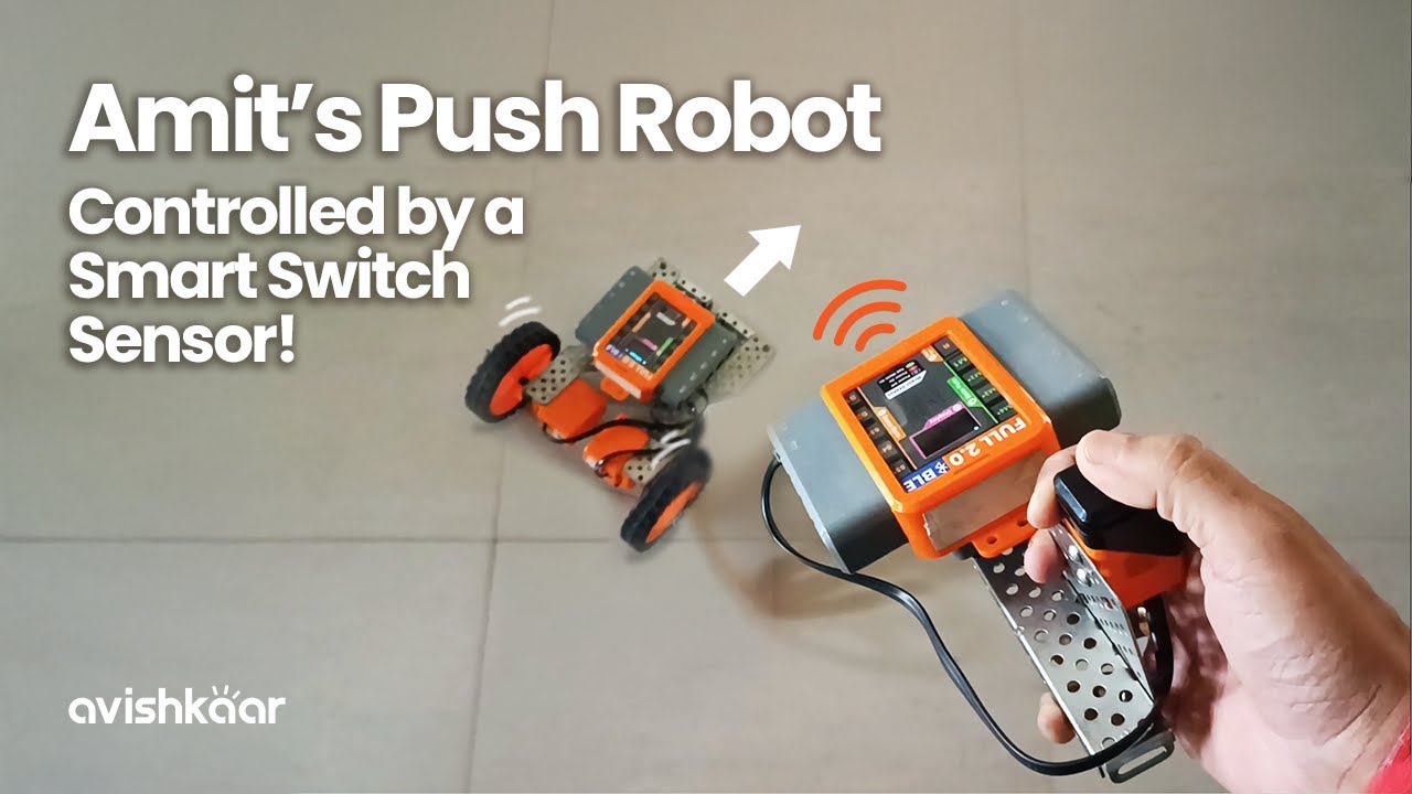 Student Project | Push Robot with 2 FULL2.0 Brains | Innovation ...