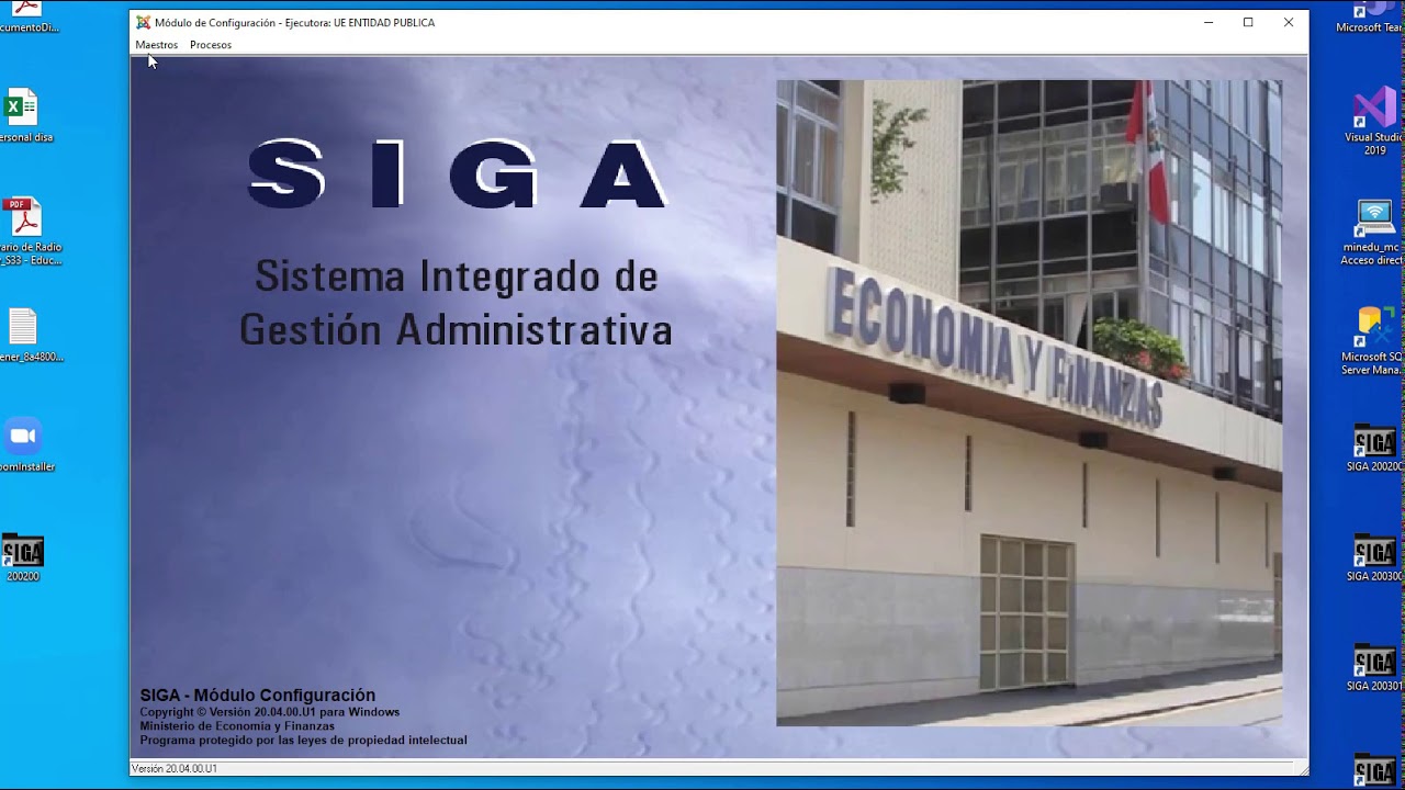 3 Descripción general del modulo de configuración del SIGA MEF - YouTube