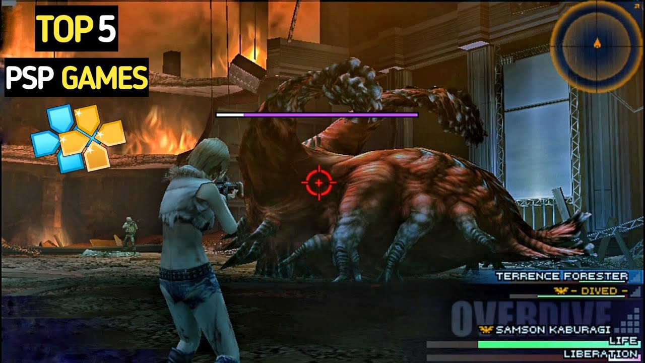 Top 5 Must Play Psp Games | Best Ppsspp Emulator Games For Mobile ...