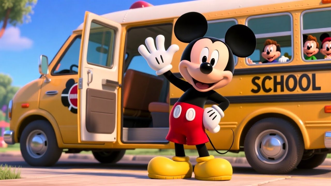 🎒🐭 “Mickey Mouse’s Big School Adventures!” 📚🌈 - YouTube