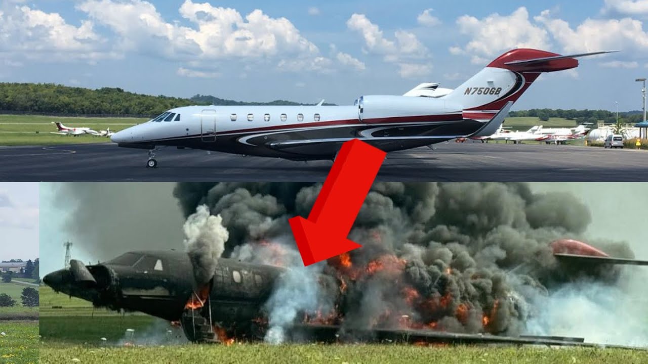 Fastest Private Jet CRASHES in New York! - YouTube