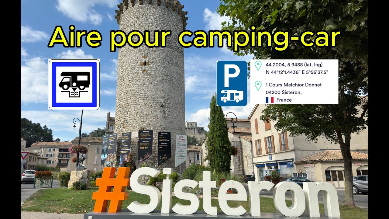 Aire Camping Car Sisteron