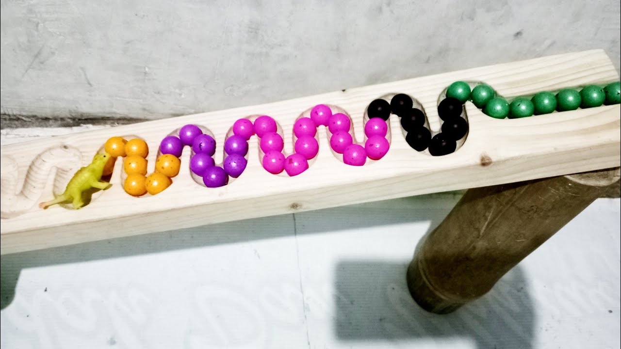 Marble Run ASMR☆Marble funny and enjoy#92 - YouTube