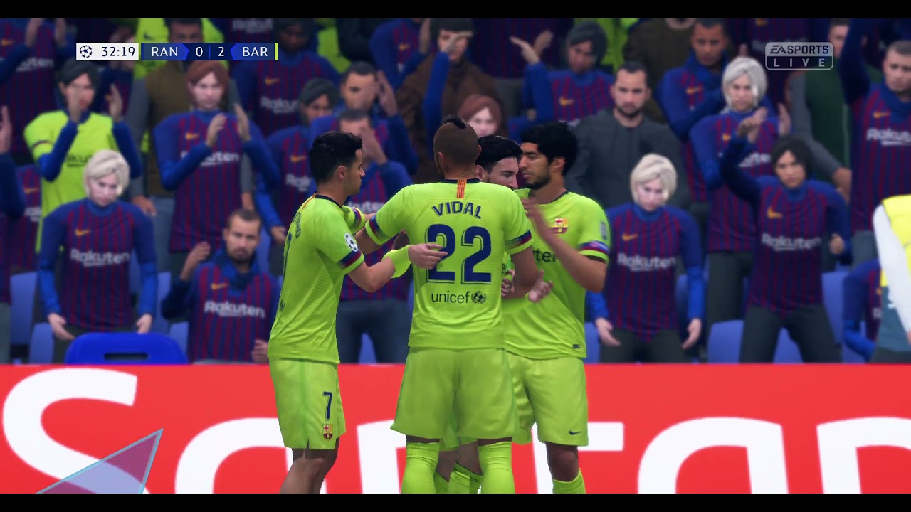 FIFA 19 Messi great goal - YouTube