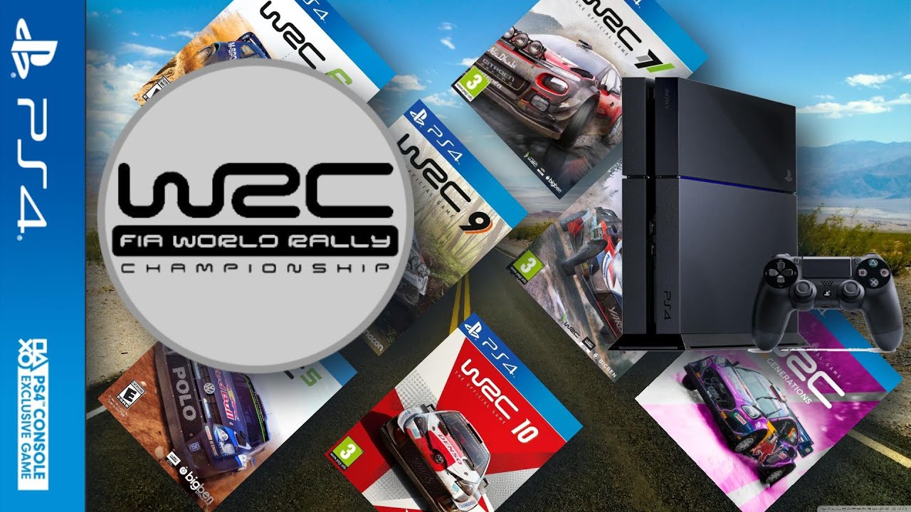Todos Los WRC Para PS4 - YouTube