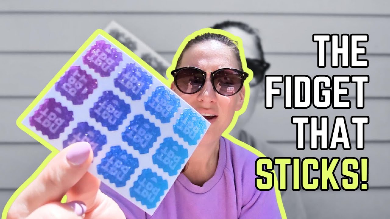 Fidgeting Fixer? Testing NatPat's Sensory Touch Stickers - YouTube