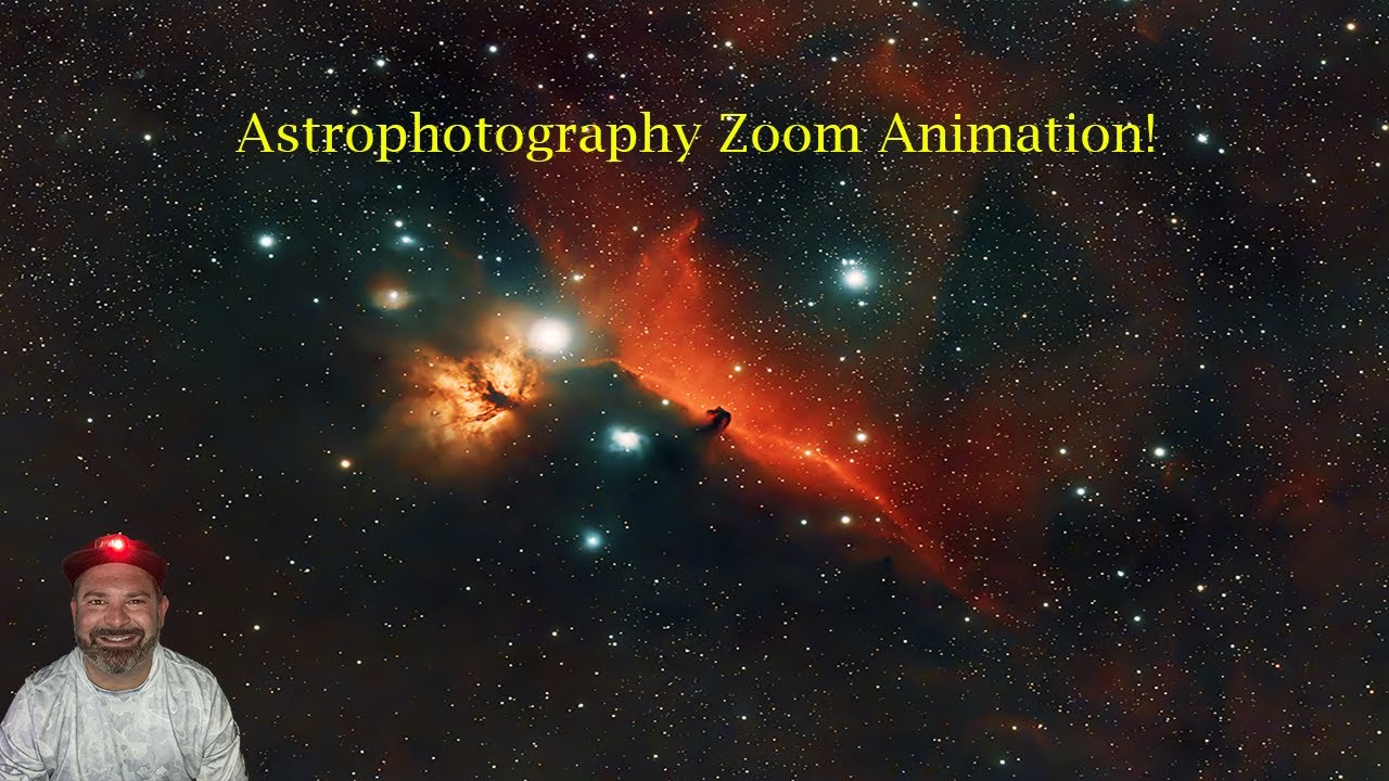 Astrophotography Zoom Animation - YouTube
