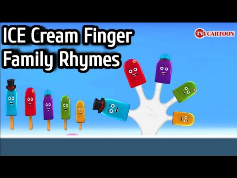 ICE CREAM FINGER FAMILY RHYMES + MORE KIDS FAVOURITE NURSERY RHYMES ...
