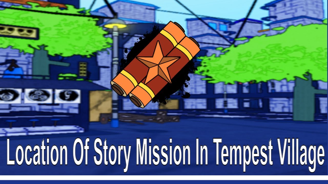 Shindo Life "Location Of Story Mission In Tempest Village" - YouTube