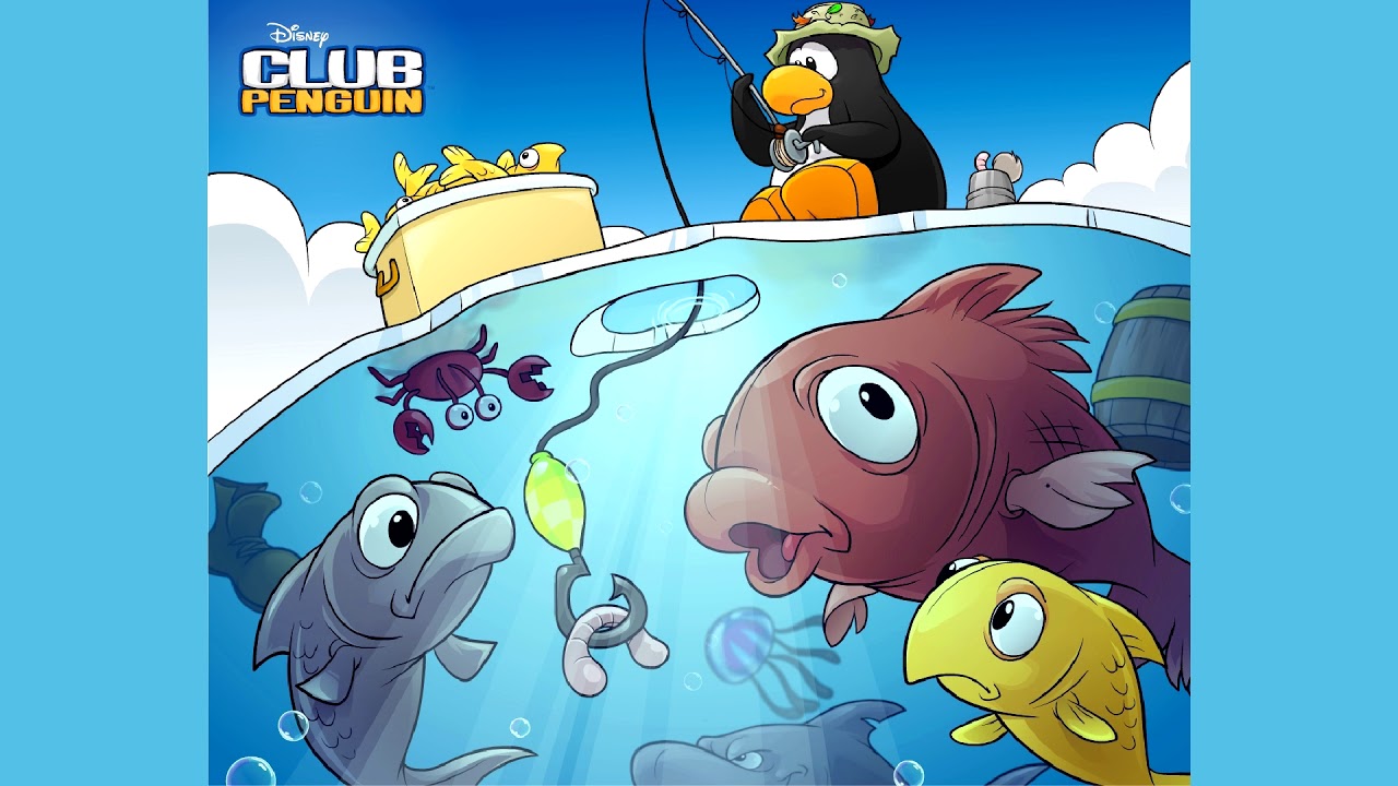 Club Penguin Rewritten - Ice Fishing Music - YouTube