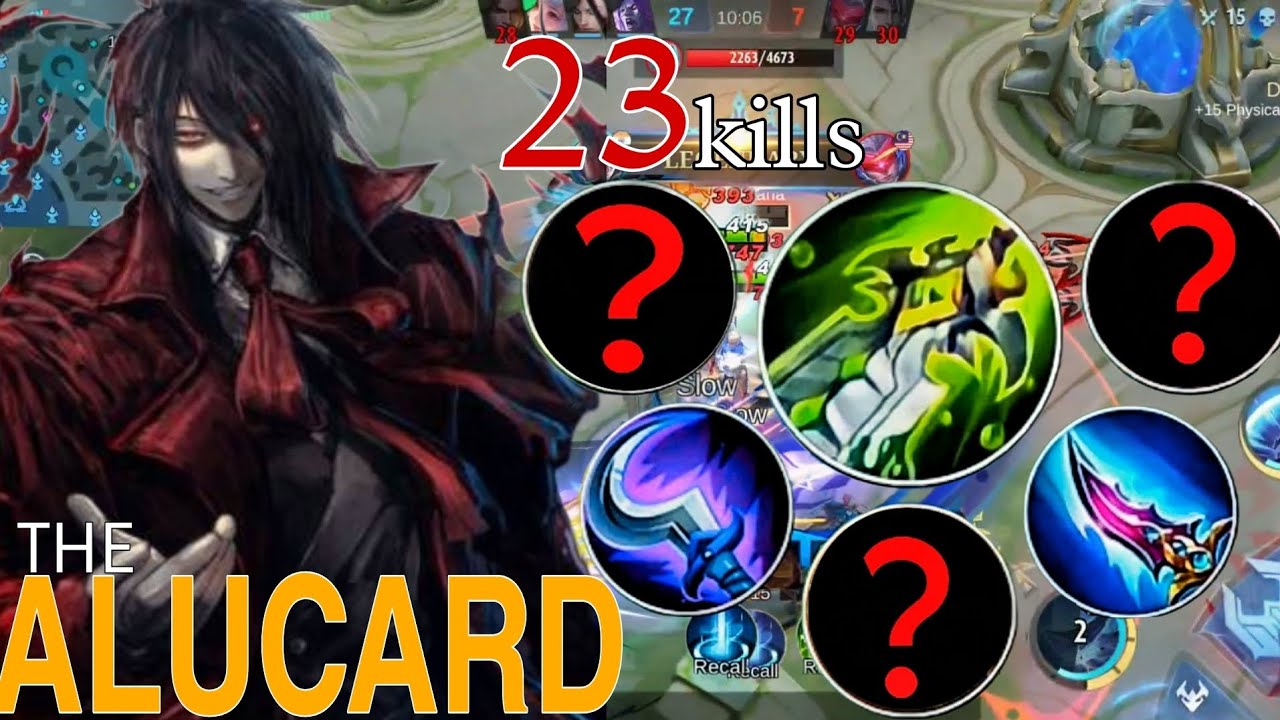 ALUCARD NON-STOP LEGENDARY BUILD!!! New 2023 Build| Full Gameplay ...