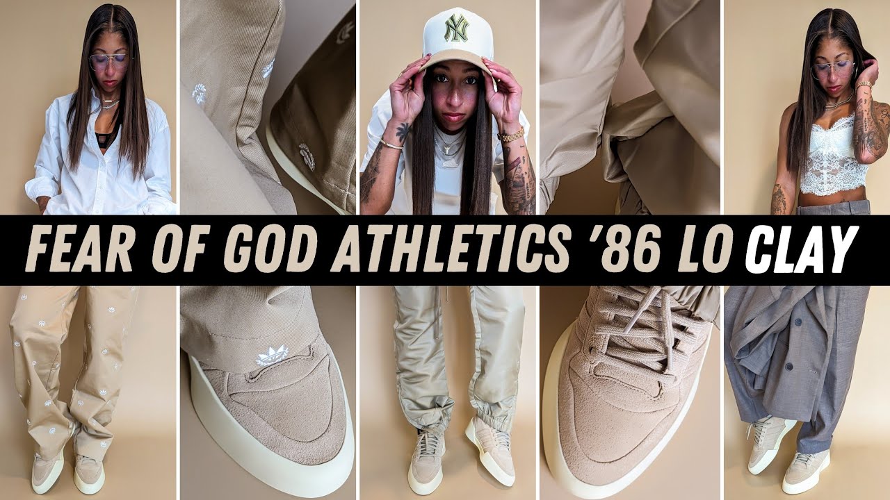 Adidas FEAR OF GOD Athletics 86 Lo: How to Style 4 Ways | Essentials ...