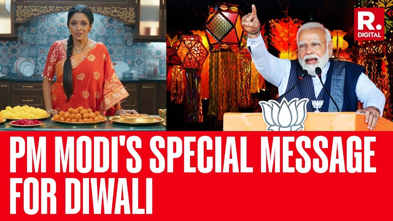 This Diwali, PM Modi Has A Beautiful Vocal For Local message | Watch ...