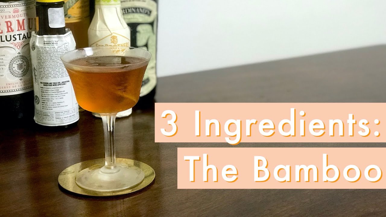 Classic Cocktails: The Bamboo - YouTube