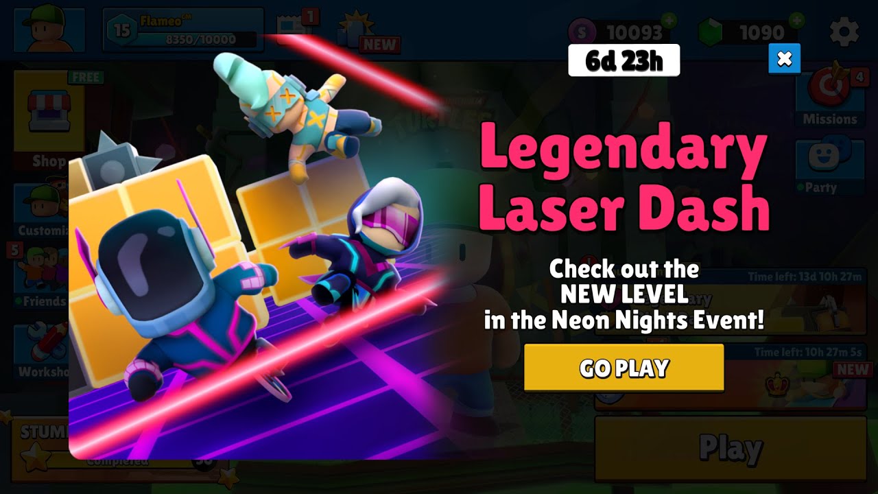Laser Dash Legendary! - YouTube