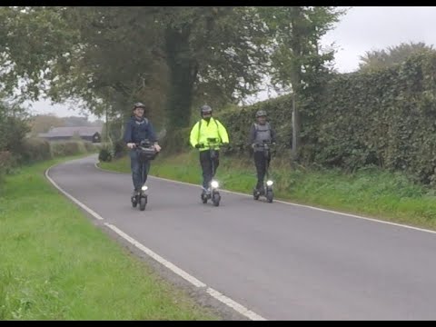 SOLAR P1 ELECTRIC SCOOTER - YouTube