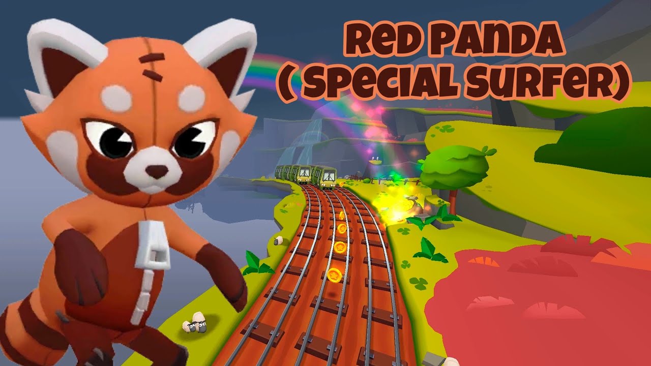 Subway Surfers : Red Panda - ( Special Surfer) - YouTube