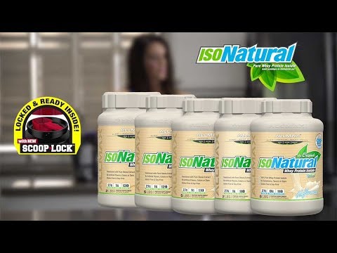 ALLMAX ISONATURAL – A 100% PURE WHEY PROTEIN ISOLATE - YouTube