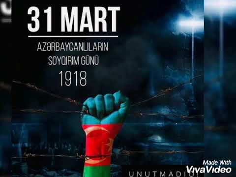31 mart günü unudulmadı ...(müəllif-Rəşidə Arif, səsləndirdi-M.H.Günel)