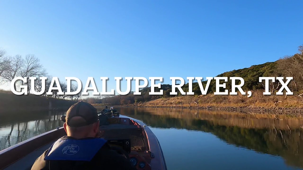 Guadalupe River, TX Boat Ride - YouTube