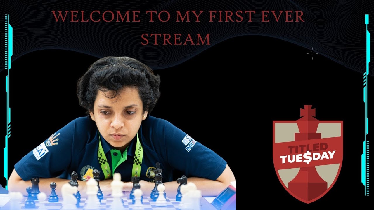 My first ever stream and playing the Titled Tuesday! - YouTube