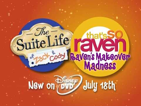 The Suite Life of Zack & Cody And That's So Raven - Raven's Makeover Madness DVD Promo 2006 (60 FPS)