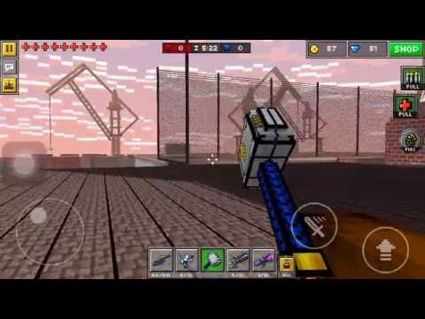 Pixel Gun 3D - Out Of The Map: Train Depot [New] - YouTube