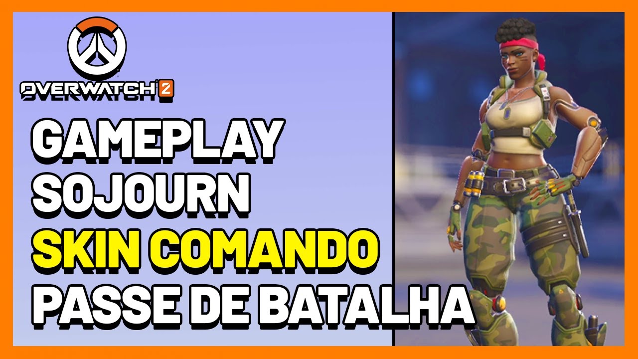 COMO JOGAR E USAR AS HABILIDADES DA SOJOURN OVERWATCH 2 + SKIN LENDÁRIA ...