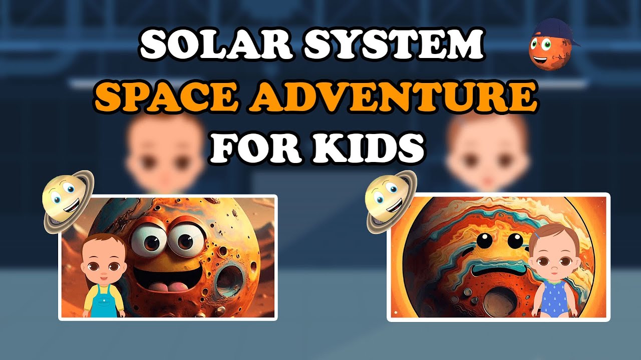 Space Adventure Introduction to the Solar System | Eduquest Cartoons ...