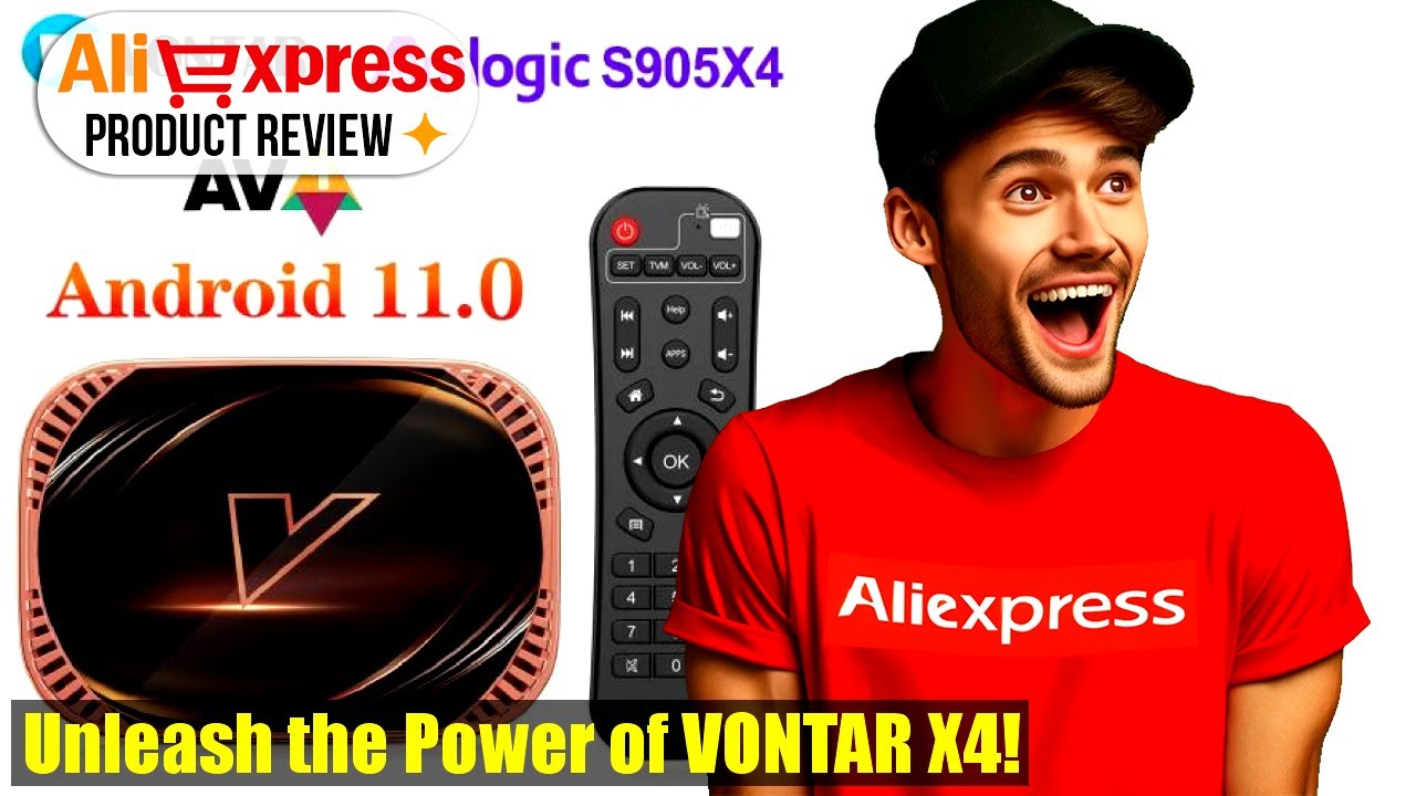 Unboxing and Review of the Powerful VONTAR X4 Amlogic S905X4 Smart TV ...